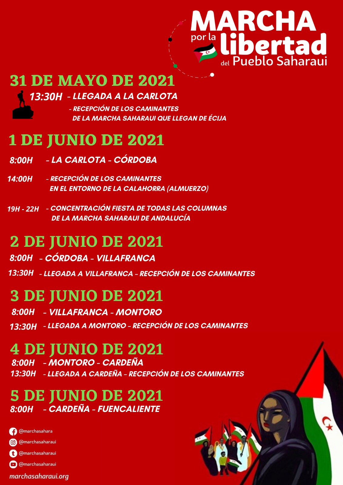 Marcha por la libertad del pueblo Saharaui - PARADIGMA MEDIA | La ... Marcha por la libertad del pueblo Saharaui - PARADIGMA MEDIA | La ...